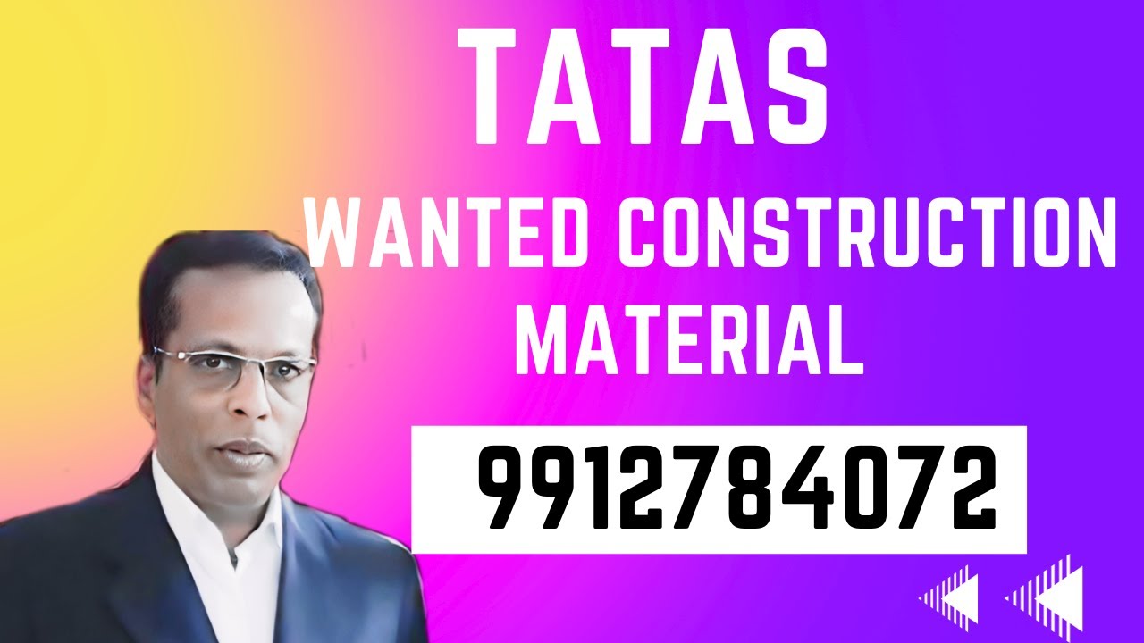 WANTED CONSTRUCTION MATERIAL - YouTube