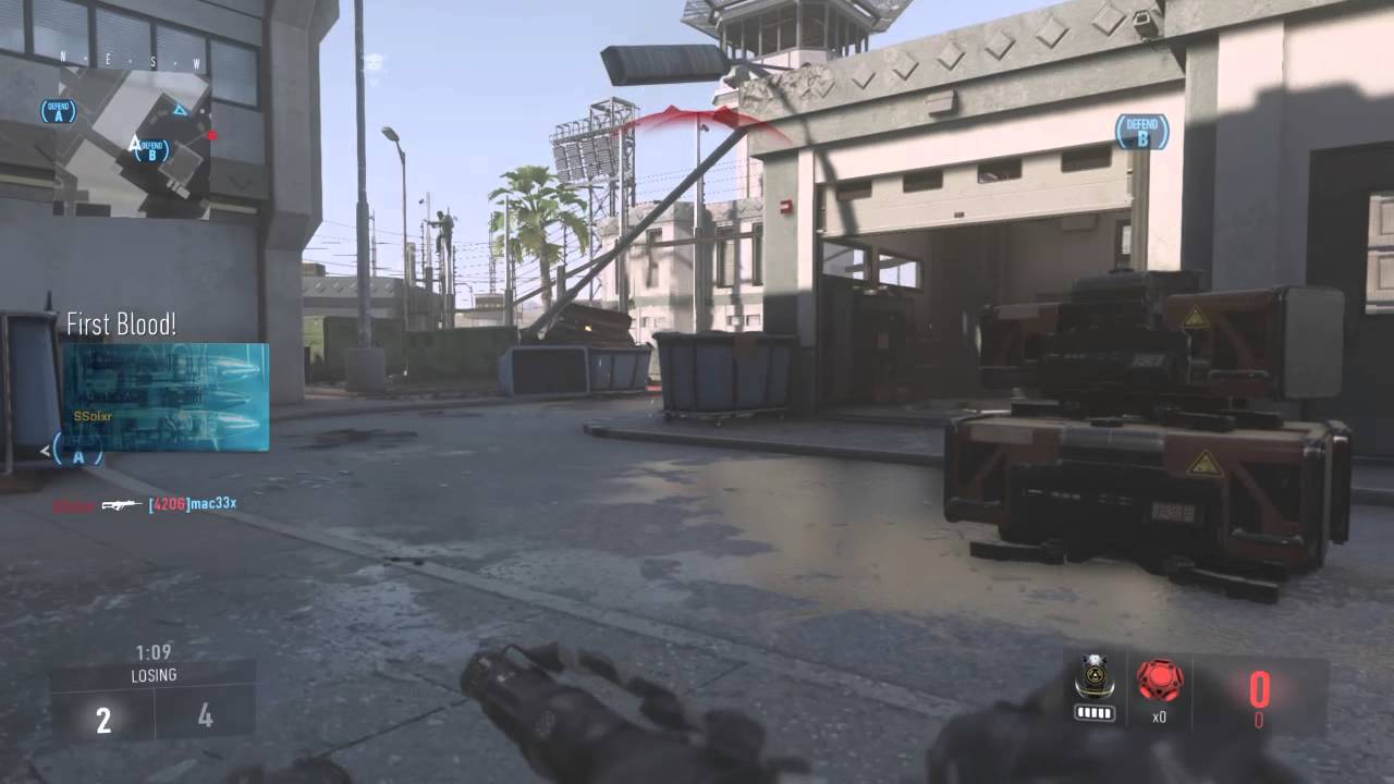 COD: AW- 2v2 SnD Gamebattle on Riot - First match, First win! - YouTube