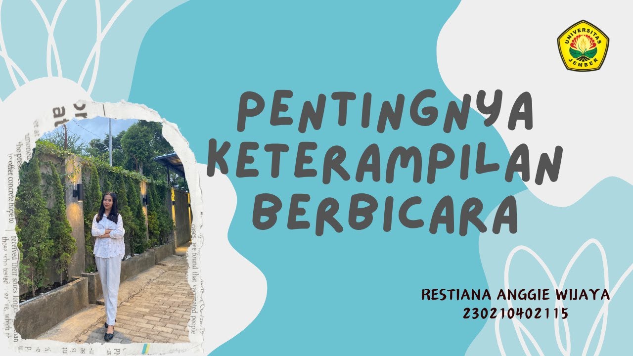 PENTINGNYA KETERAMPILAN BERBICARA DALAM BIDANG KEHIDUPAN MANUSIA ...