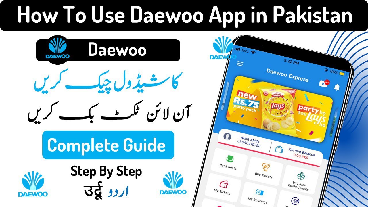 How to Book Daewoo Ticket Online | Daewoo Express Online Booking ...