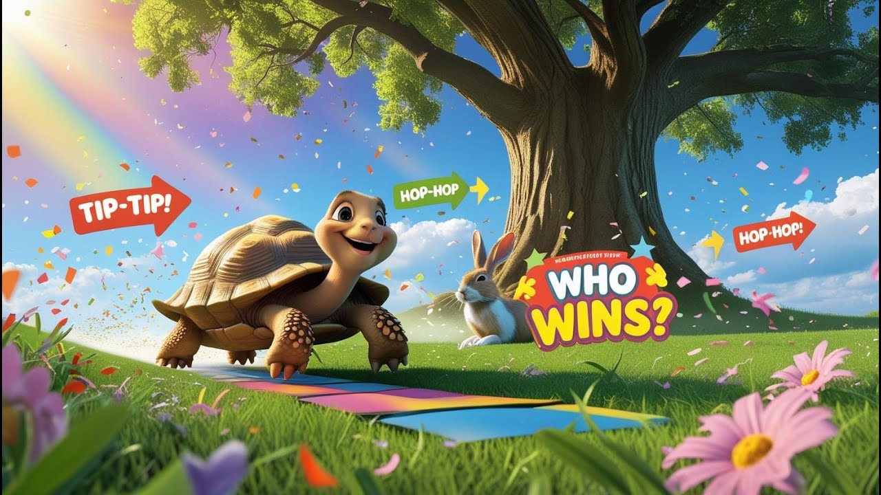 Tortoise Tip-Tip, Hare Hop-Hop! - YouTube