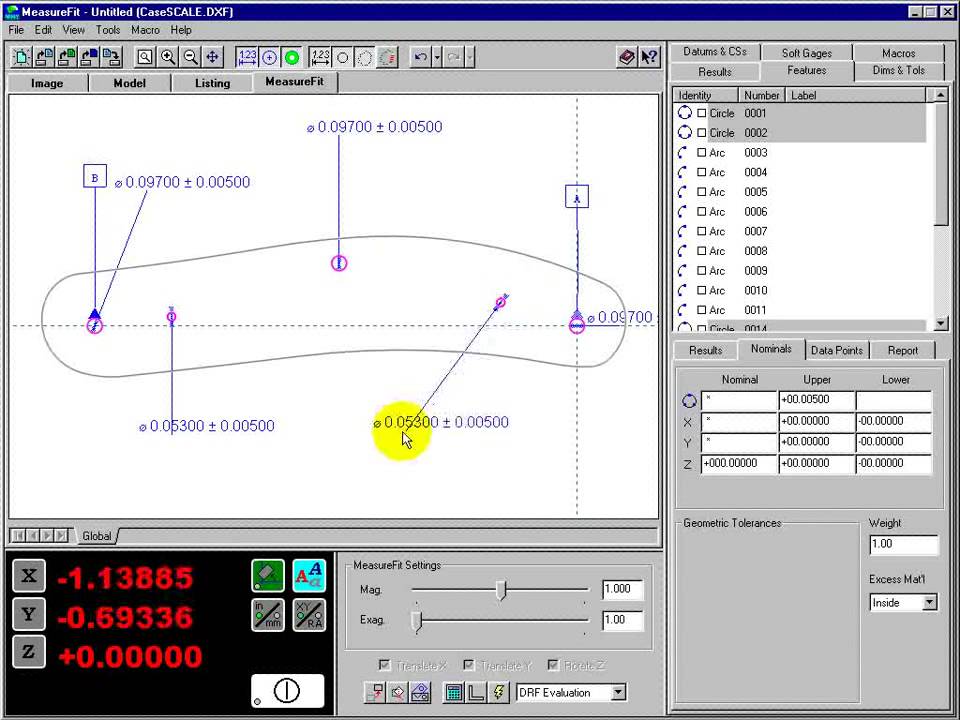 QVI CCP's MeasureFit Software Example 1 - YouTube