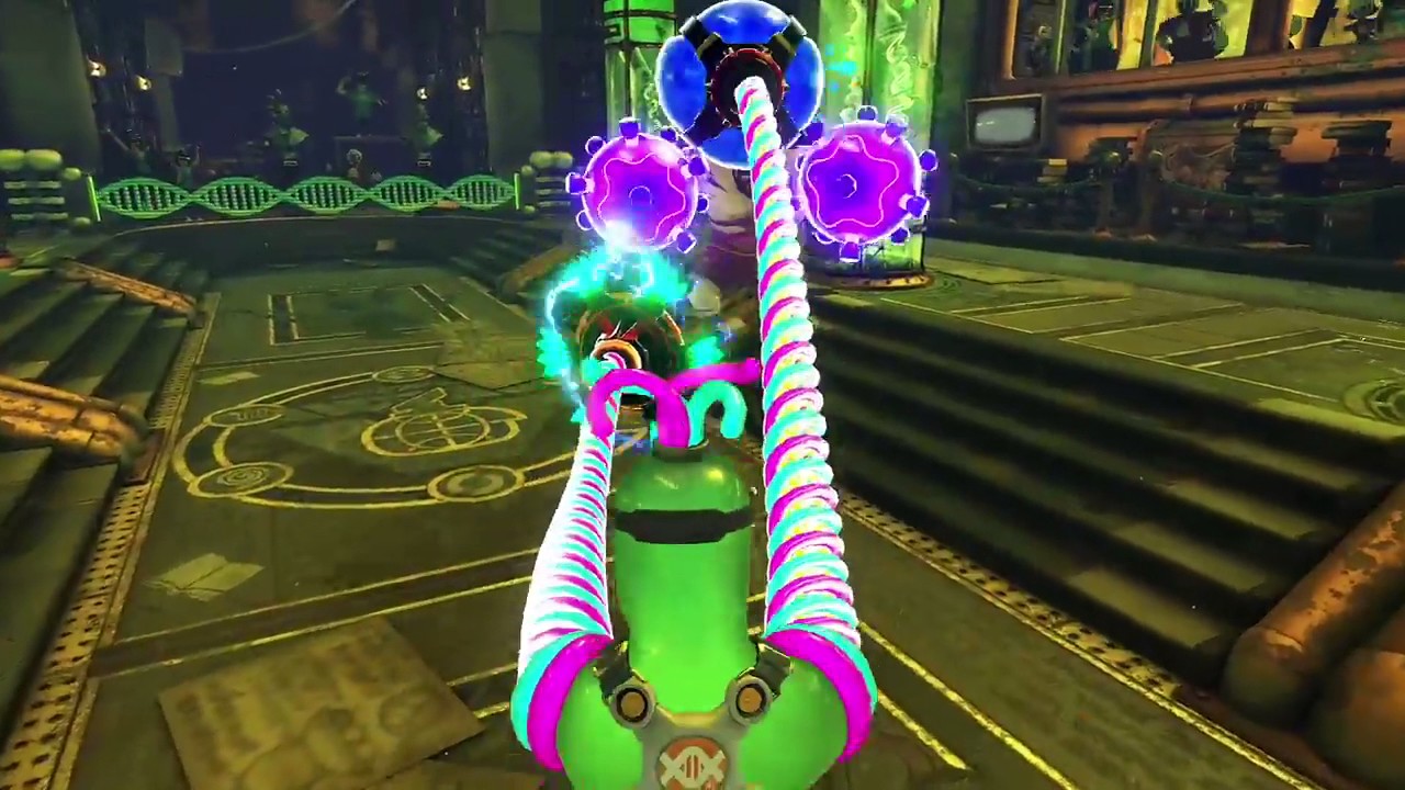 ARMS Introducing Helix Nintendo Switch - YouTube