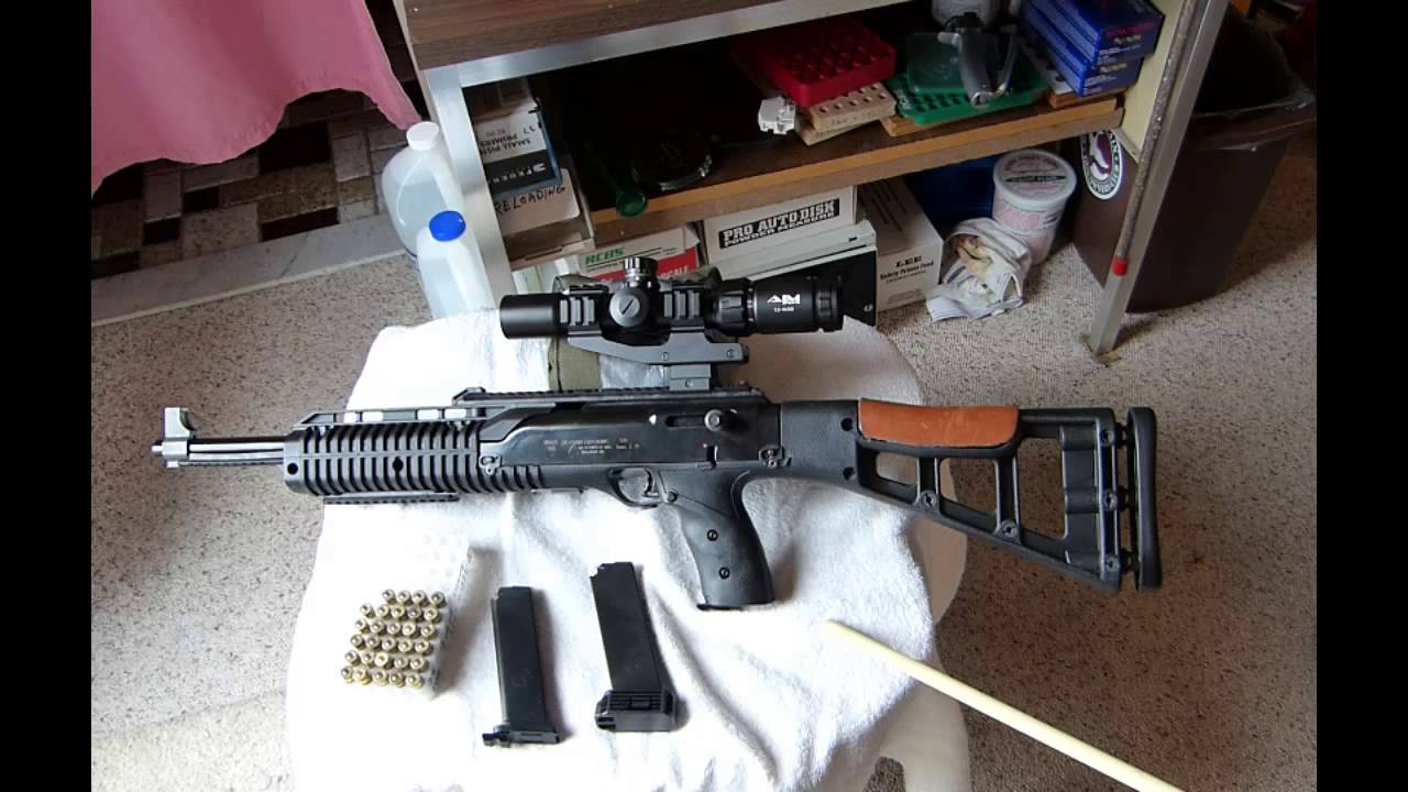 Hi-Point 995TS 9MM Carbine - YouTube