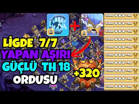 BB 18 DÜNYANIN EN GÜÇLÜ EFSANE LİG ORDUSU - Clash Of Clans