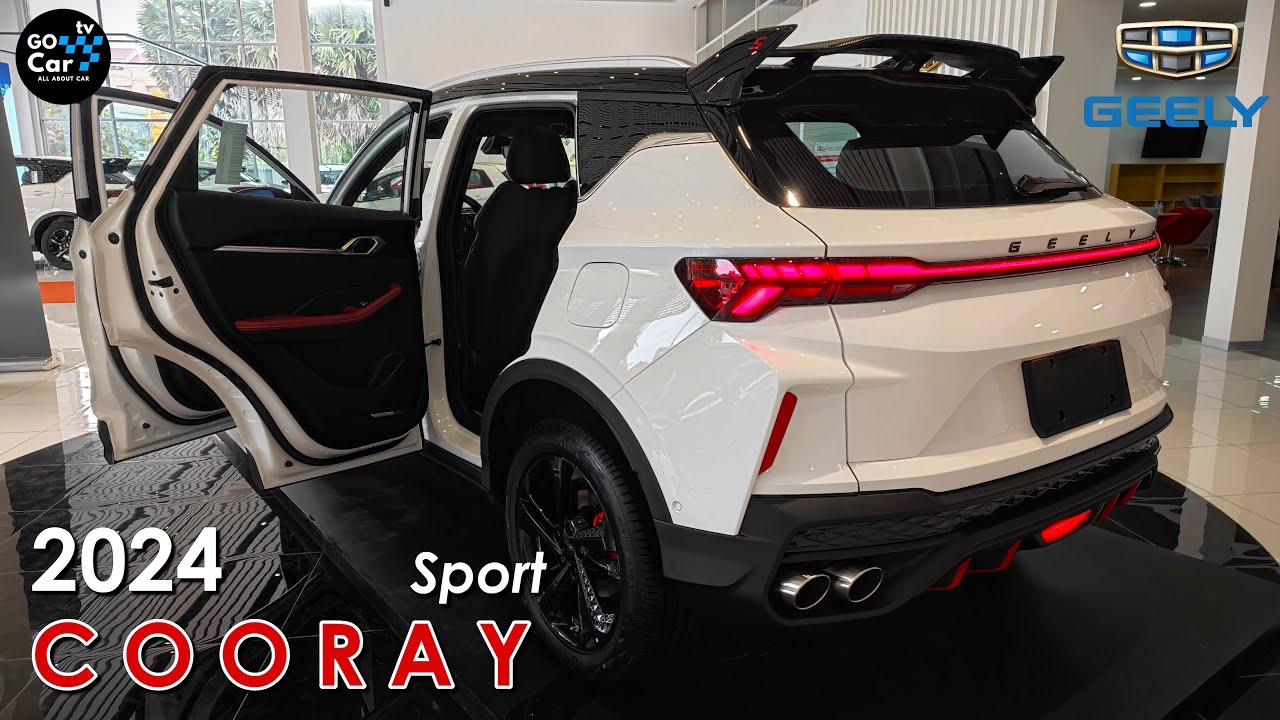 2024 Geely COOLRAY Sport SUV - White Color | In-Depth Walk-around - YouTube