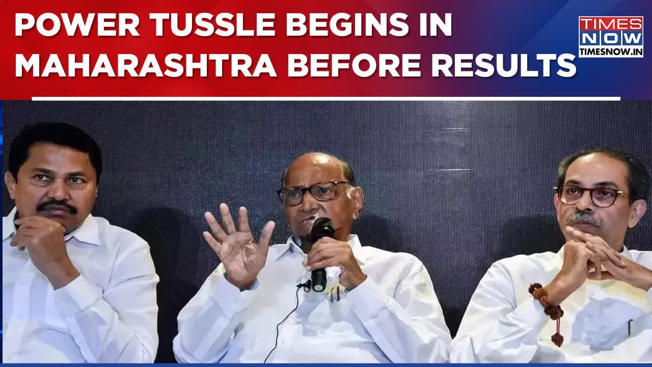 Power Tussle Begins In Maharashtra Even Before Results, Maha Congress ...
