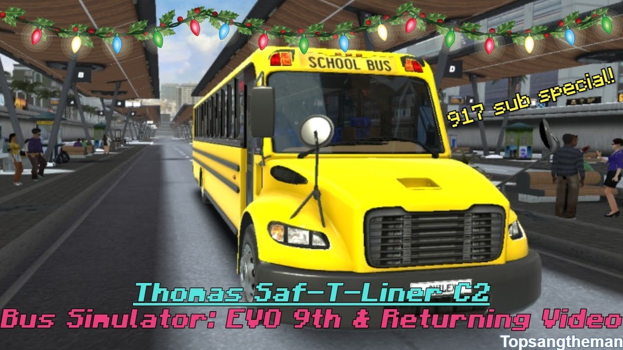 Thomas Saf-T-Liner C2 (Bus Simulator 2023 9th & Returning Video) - 917 ...