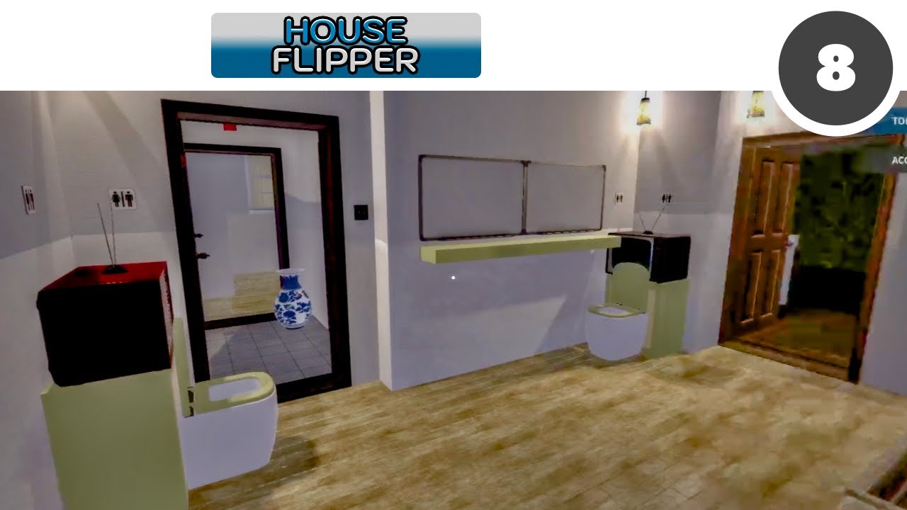 #8 House Flipper - Own Home Decor & Degustifying a Student Home - YouTube