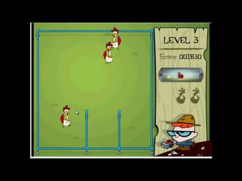 Play games with Dexter's Laboratory: Dexter at the farm: Clone a doodle ...