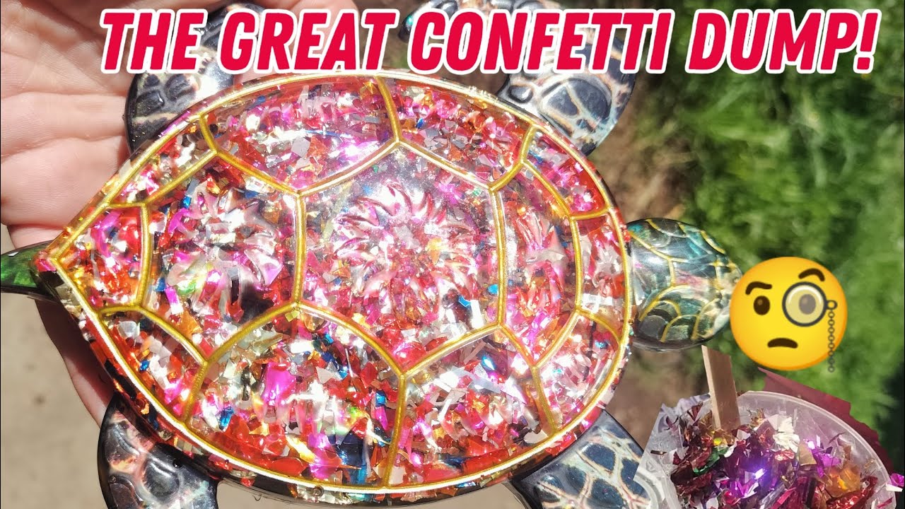 Trash To Treasure. The Great Confetti Dump. - YouTube