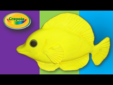 Crayola Salt Water Fish - YouTube