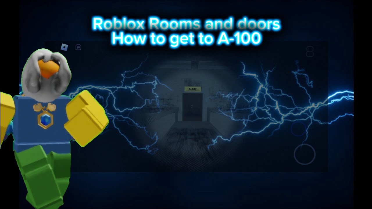 How To Get To A-100 | Rooms And Doors #roblox - YouTube