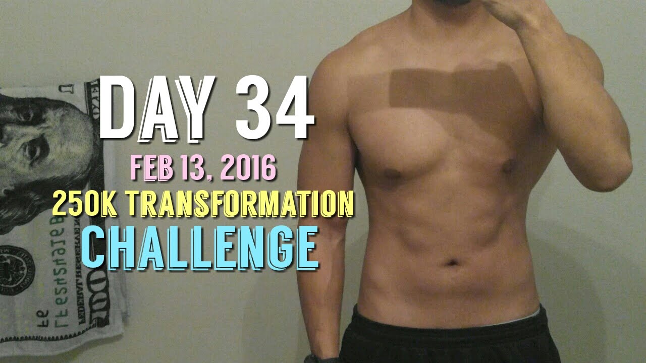 Body Transformation Day 34: 250k Transformation Challenge - Kinobody ...