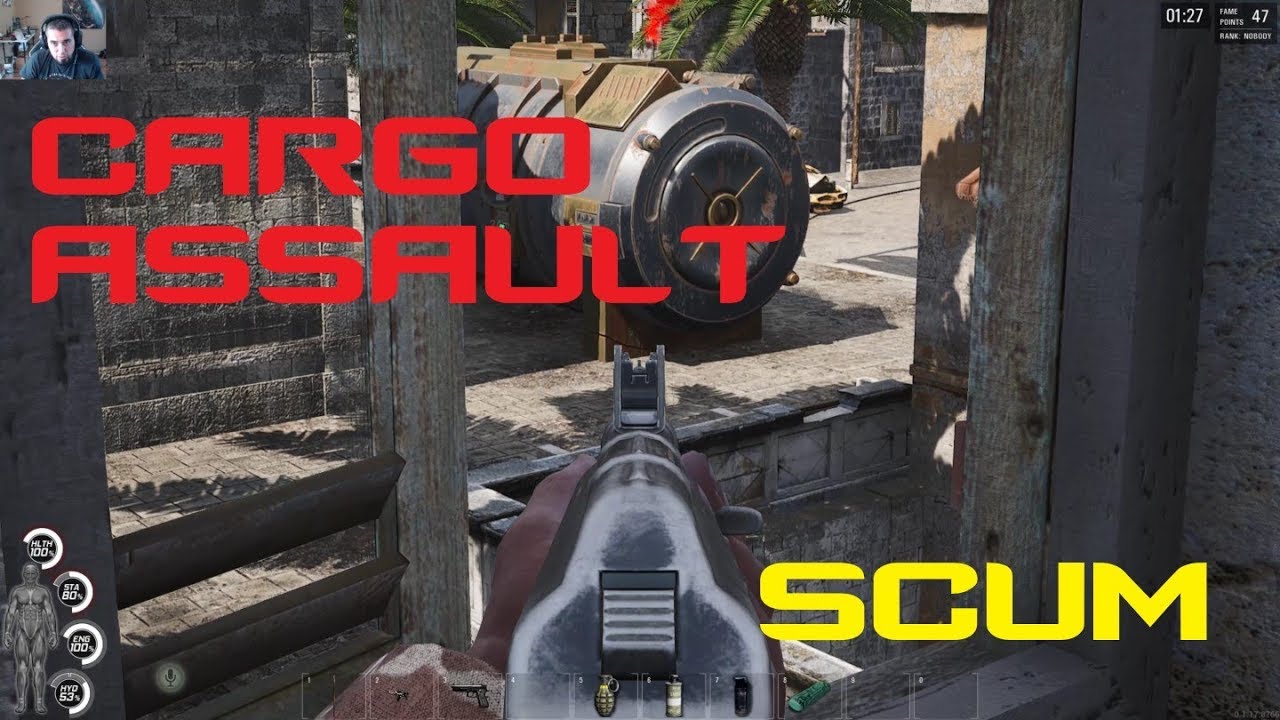 SCUM - CARGO ASSAULT PVP - YouTube