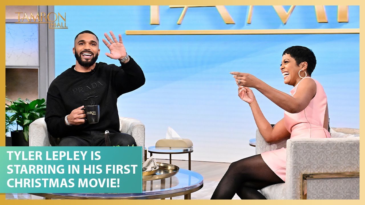 Tyler Lepley Is Starring In His First Christmas Movie! - YouTube