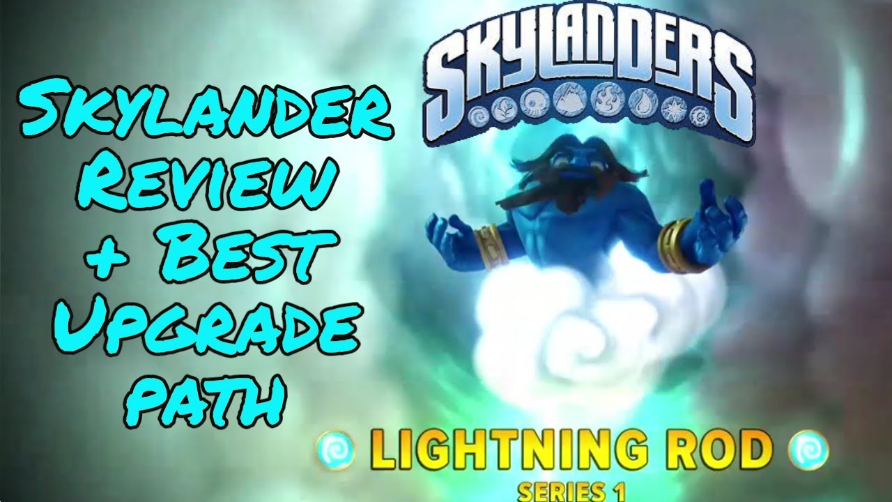 Skylanders - Lightning Rod Best Upgrade Path + Review - YouTube