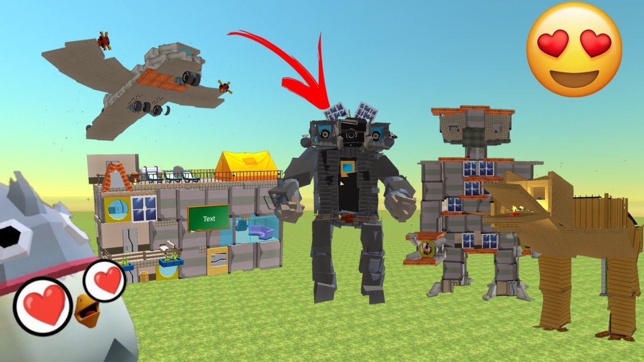 Best build in Chicken gun part 4 😍 - YouTube