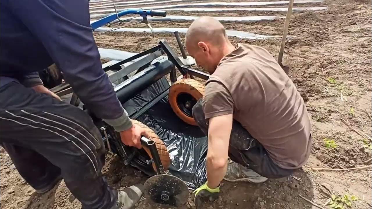 грядообразователь Грядоутворювач Укладач плівки та каплі Плівкоукладчик ...