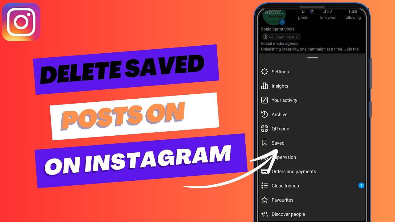 How To Delete Save Posts On Instagram (2024) - YouTube