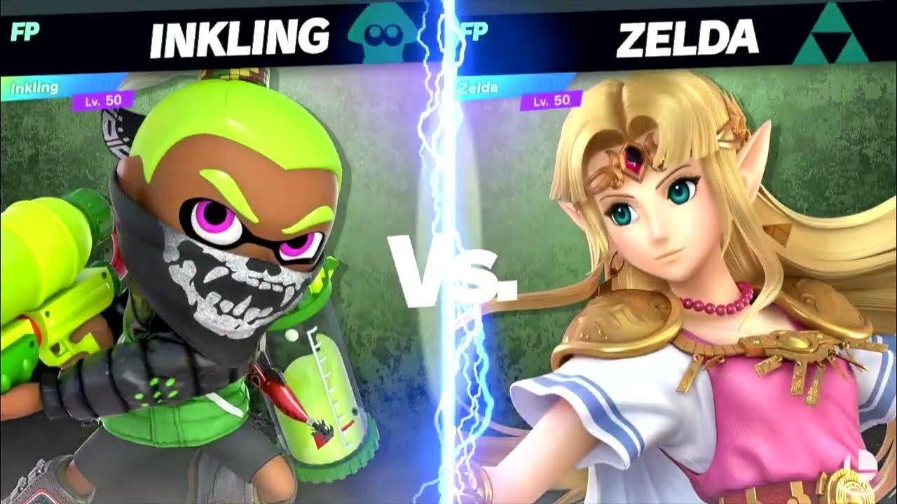 Super Smash Bros Ultimate Amiibo Fights – 6pm Poll Inkling vs Zelda - YouTube