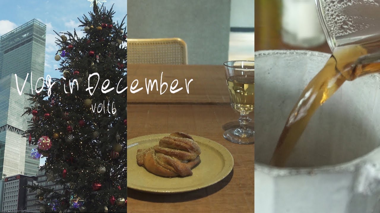 A weekend Vlog in December 週末Vlog Vol.16 【2週分の週末vlog。珍しくアクティブな週末】 - YouTube