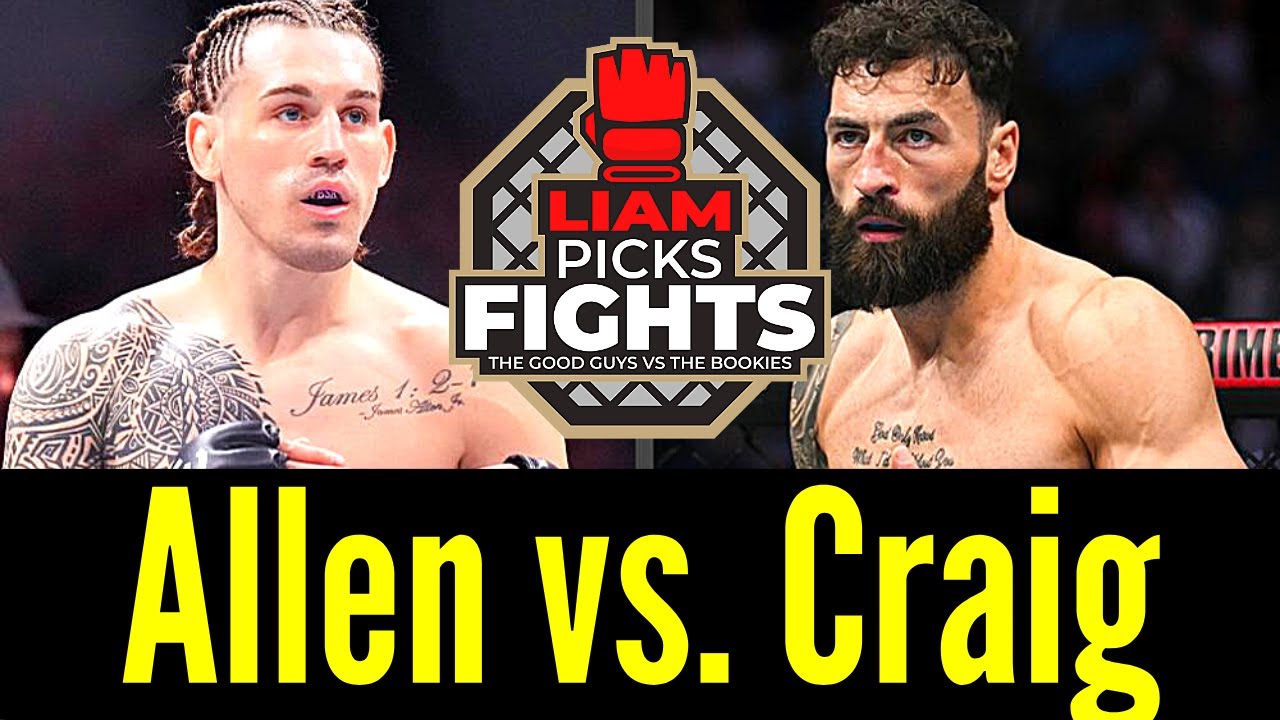 UFC Fight Night Brendan Allen vs. Paul Craig | First Look CLIPS - YouTube