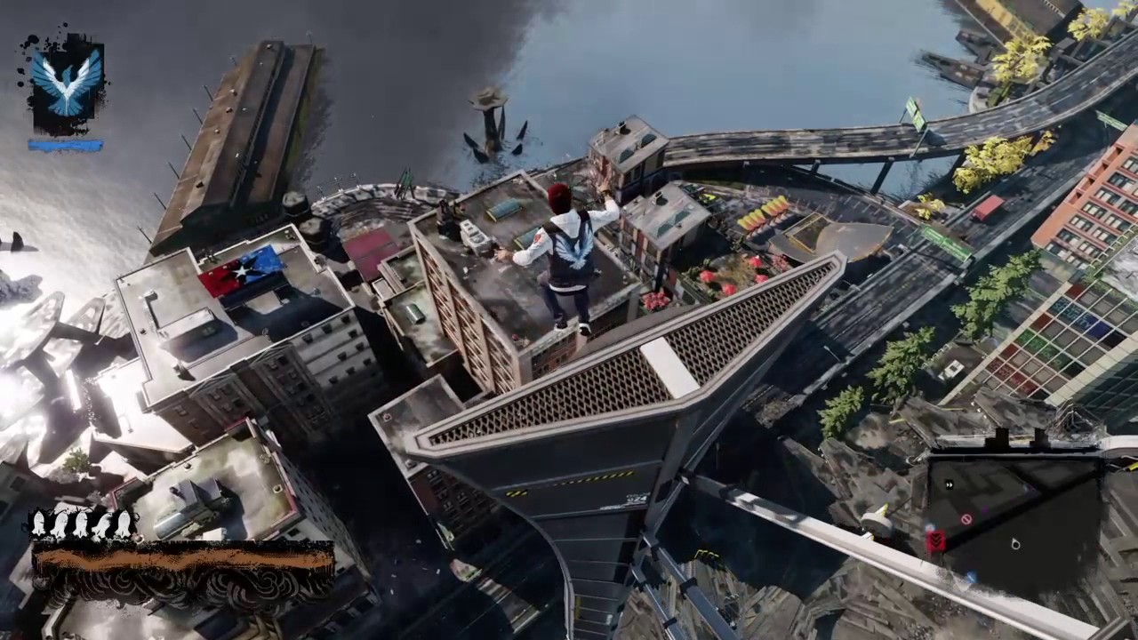 INFAMOUS SECOND SON J'éscalade la tour du DUP - YouTube