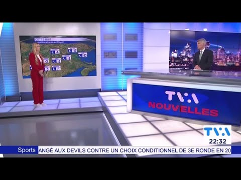 La Météo avec Virginie Gagnon 8 Mars 2024 sur LCN - YouTube