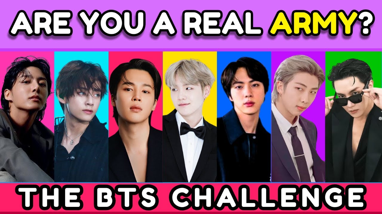 THE ULTIMATE BTS QUIZ: Test Your ARMY Knowledge! 💜 | KPOP GAME - YouTube