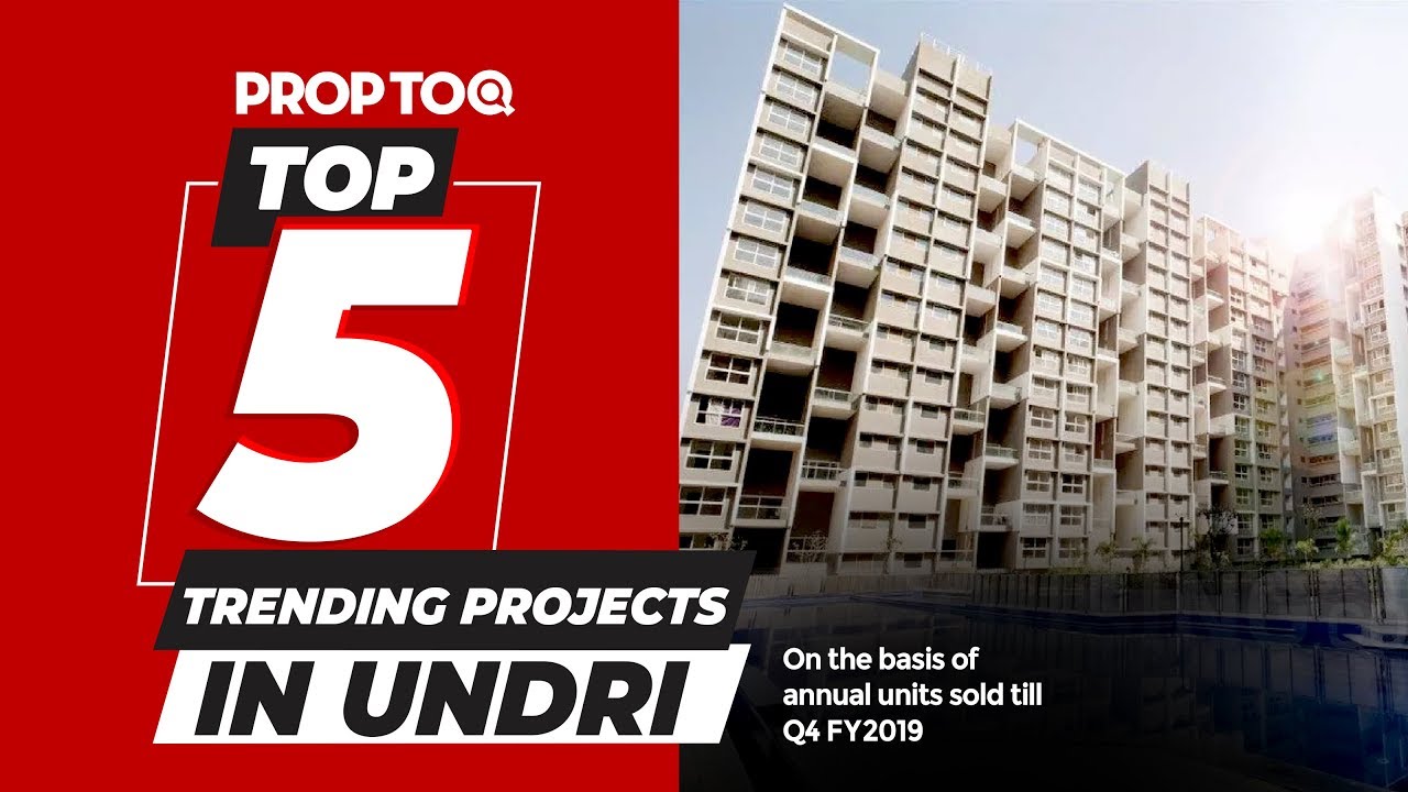 Top 5 trending projects in Undri | Pune | on the basis of annual units ...