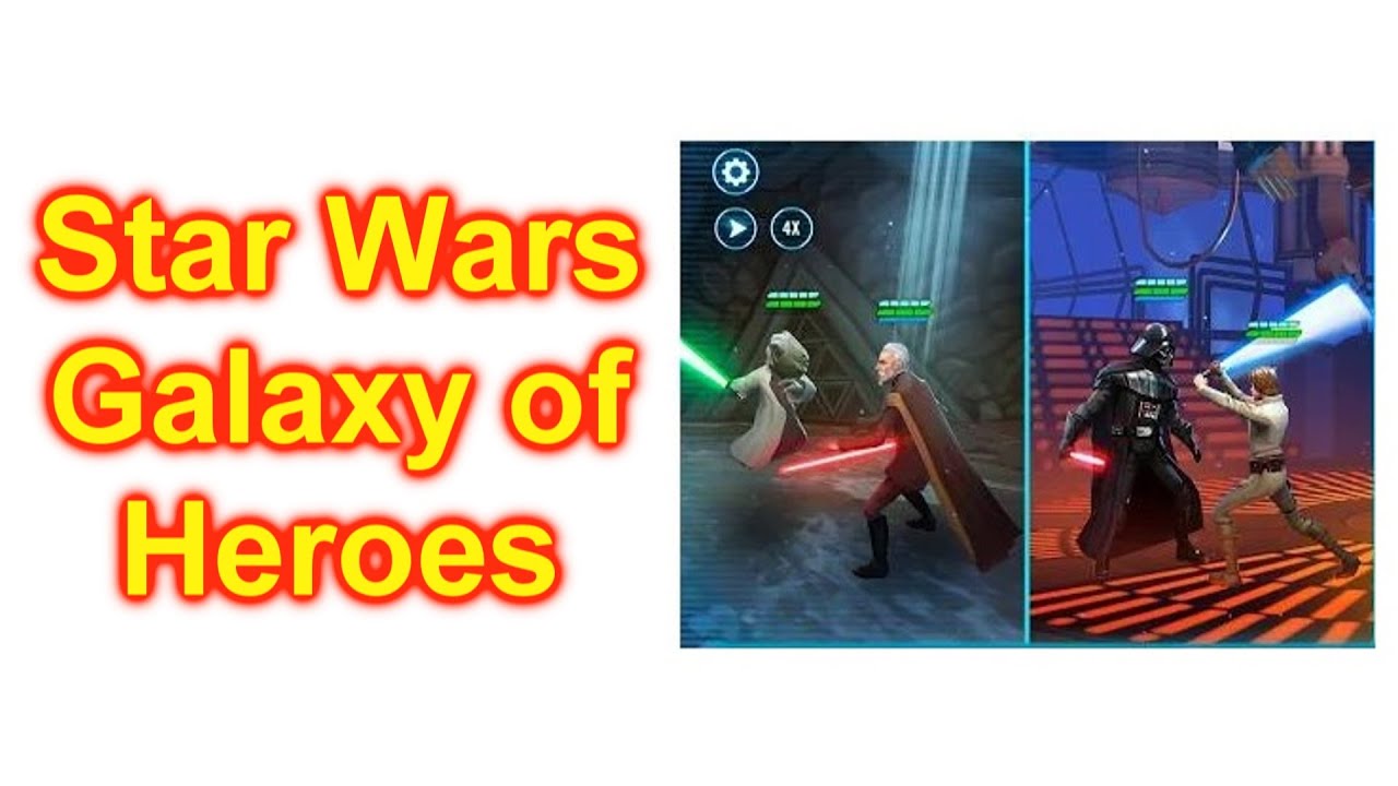 Star Wars™ Galaxy of Heroes Game App For Cell Phone - YouTube
