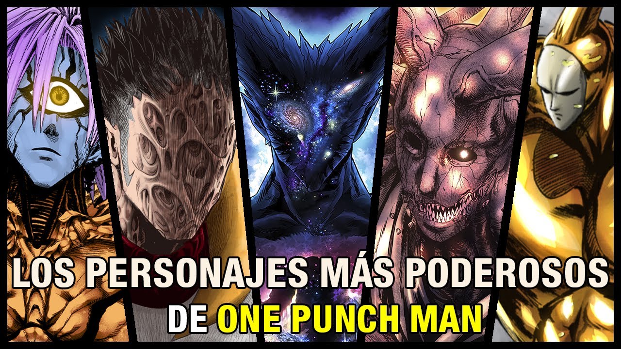 TOP 10: PERSONAJES más PODEROSOS de One Punch Man - YouTube