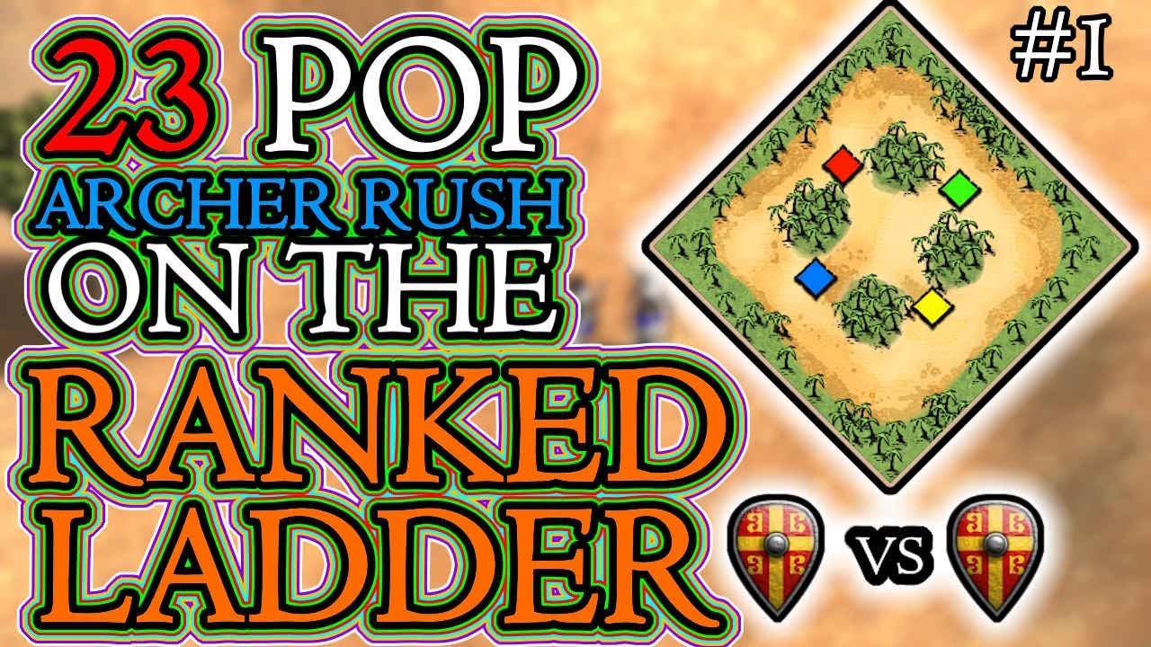 Too slow? Trying 23 pop build order in ranked multiplayer in 2025 ...