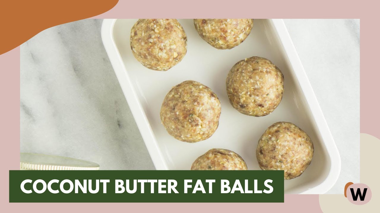 Coconut Butter Fat Balls - YouTube