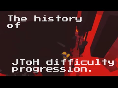The History of JToH’s difficulty progression (part 1) #jtoh #roblox # ...