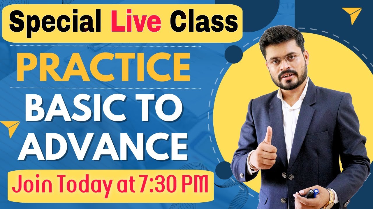 Ajay sir"s Saturday Live Special Practice Class // The best ways to ...
