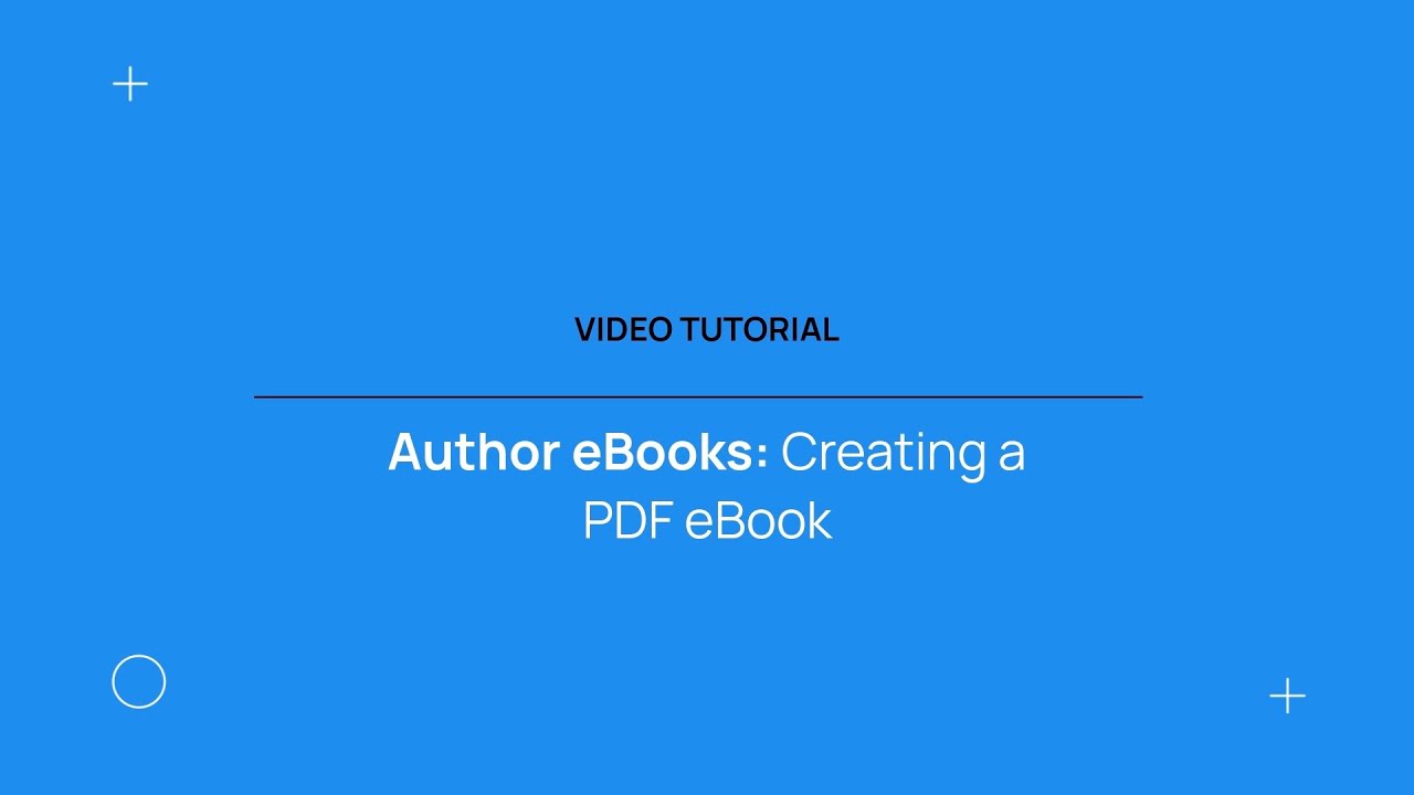 How to create eBooks from PDF files in Avallain Author - YouTube
