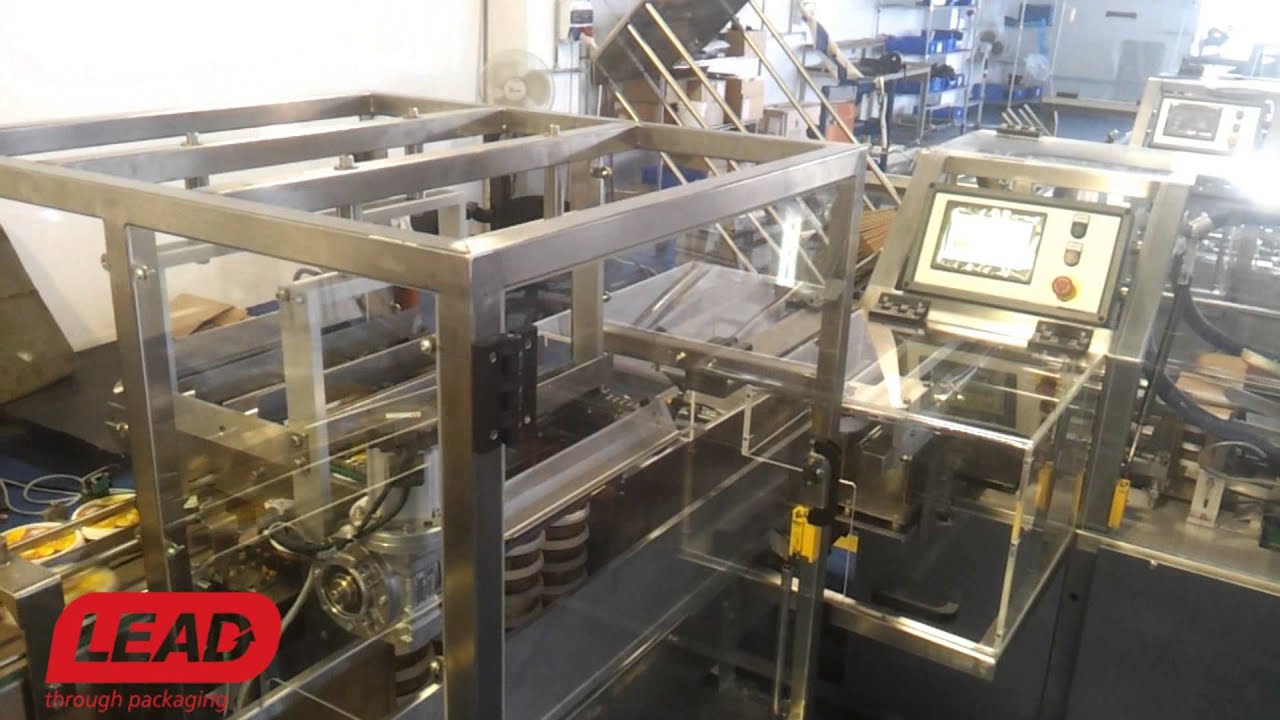 LEAD TECHNOLOGY - End Load Cartoner for plastic cup in carton display ...