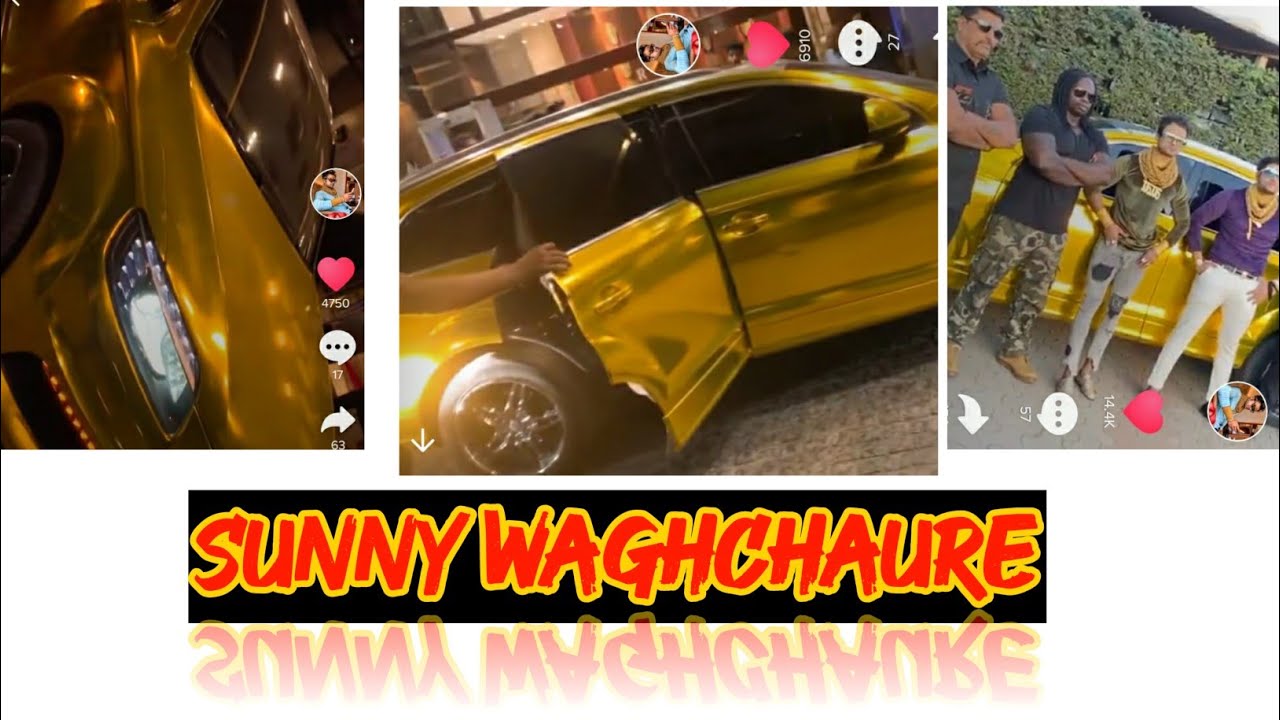 Sunny waghchaure|golden man at kapil sharma show|sunny waghchaure ...