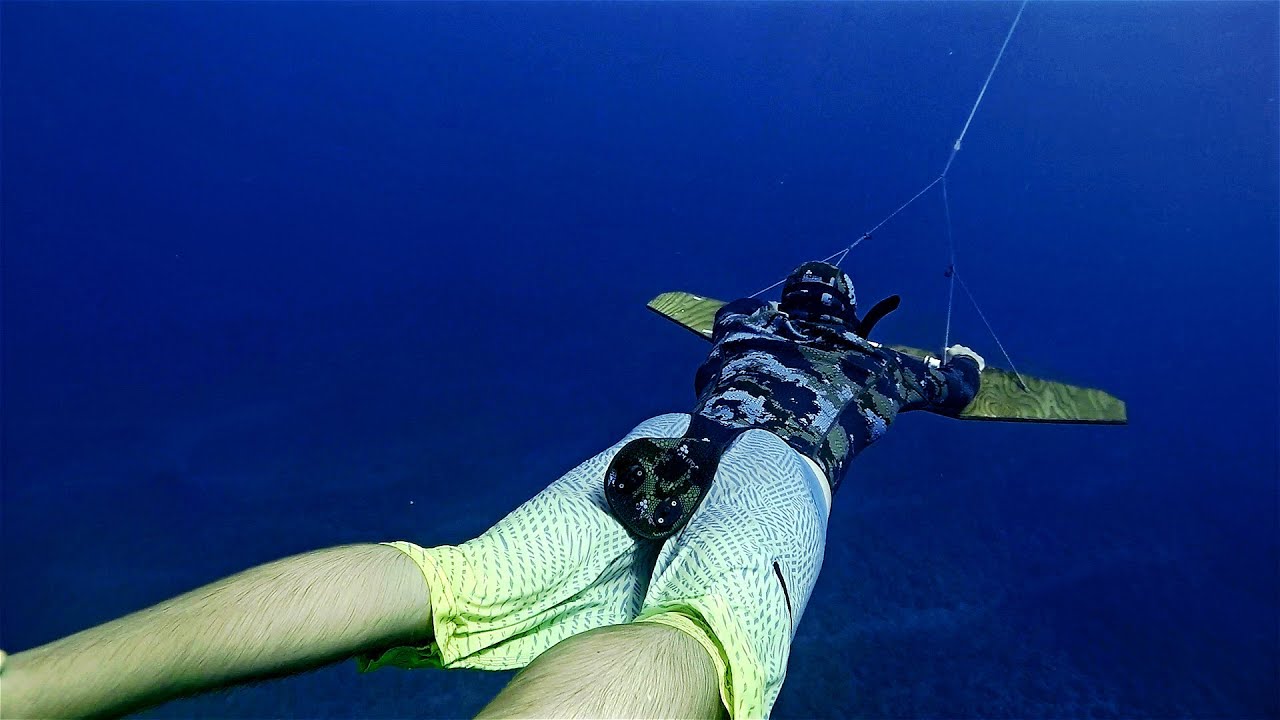 Richie's DIY Subwing - Flying underwater - YouTube