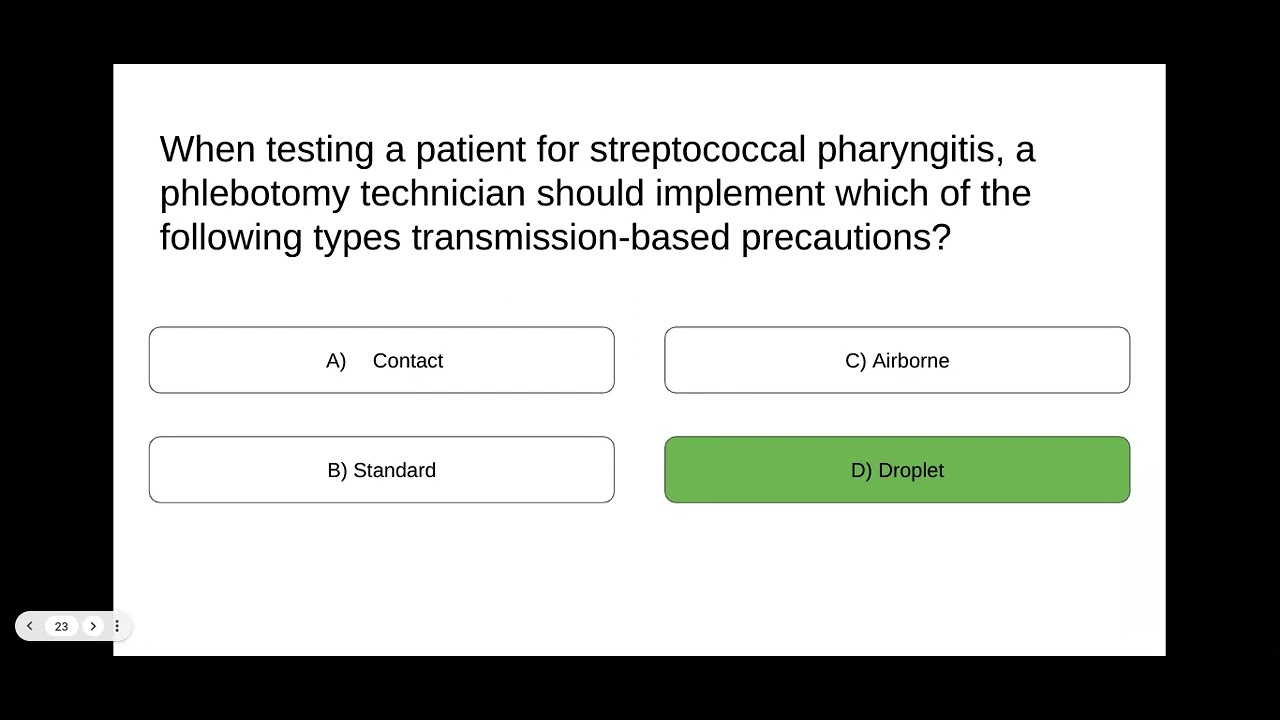 Phlebotomy Technician Exam Review Part 1| NHA phlebotomy technician ...
