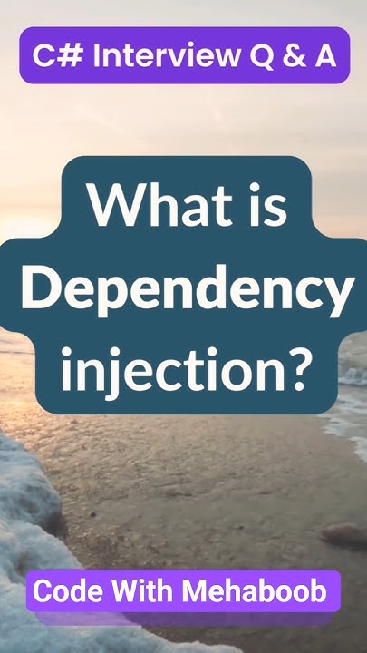Dependency Injection in C# Explained | Beginner to Advanced Guide #TechBlueMoon - YouTube
