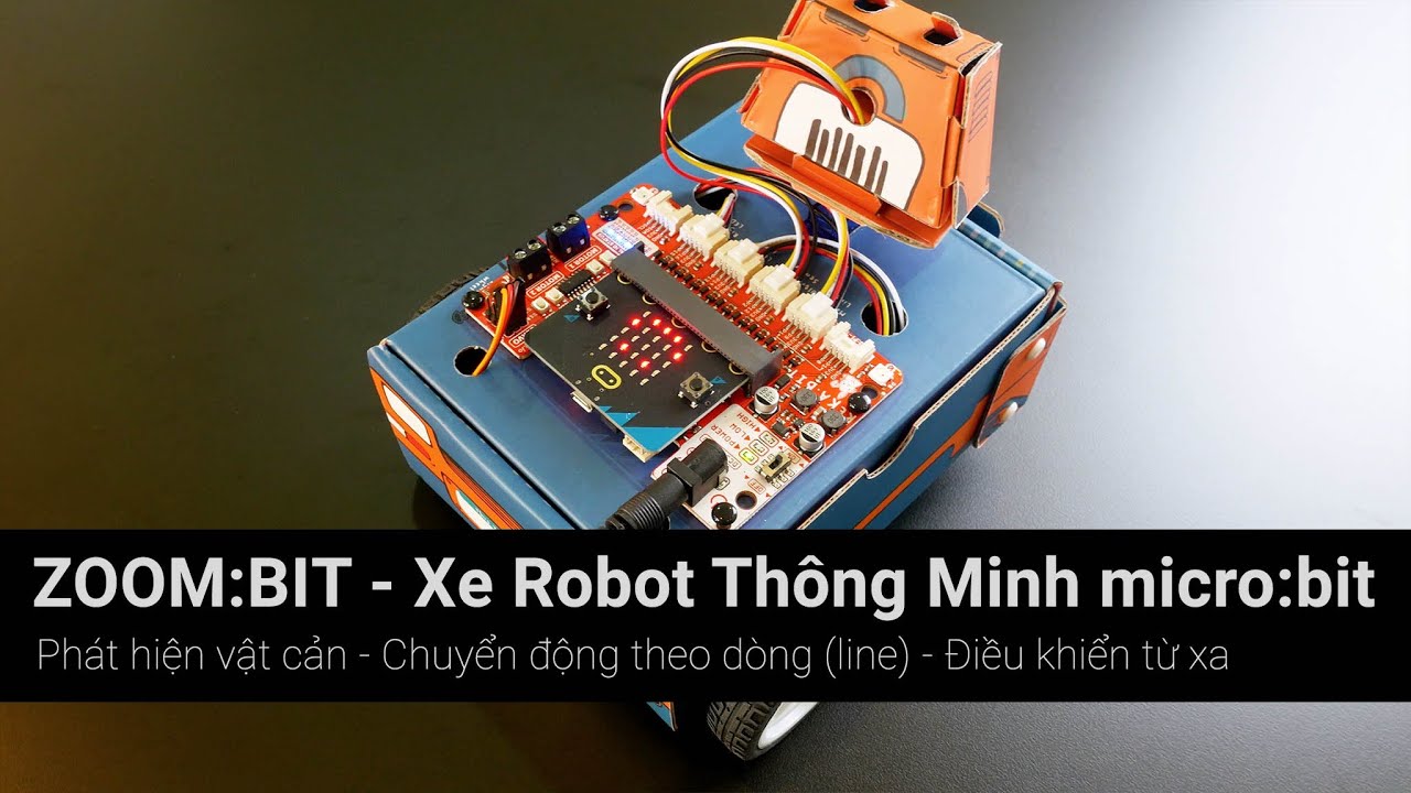 ZOOM:BIT - Bộ Kit Xe Robot Thông Minh cho micro:bit - YouTube
