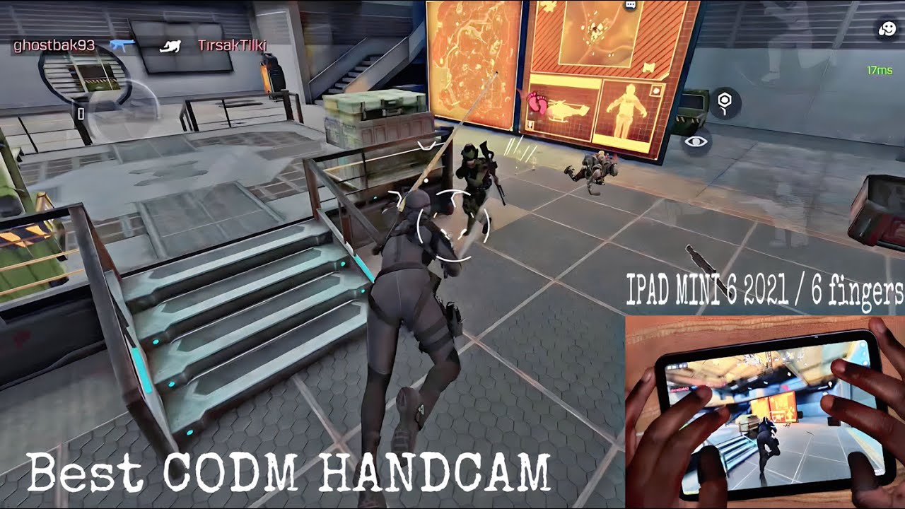 BEST IPAD MINI 6 / FINGERS HANDCAM - COD MOBILE BR - YouTube