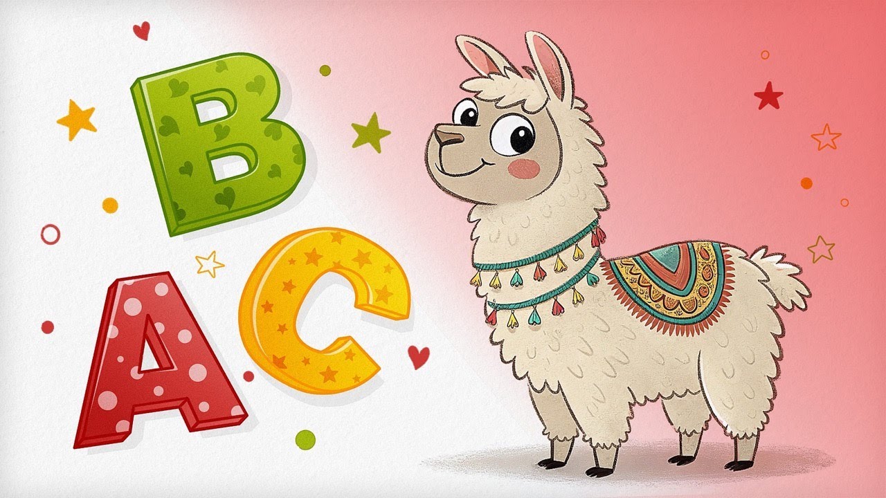 🦙 Adorable Alpaca ABC Adventure | Sing the Alphabet | Bubble ABC 🫧 ...