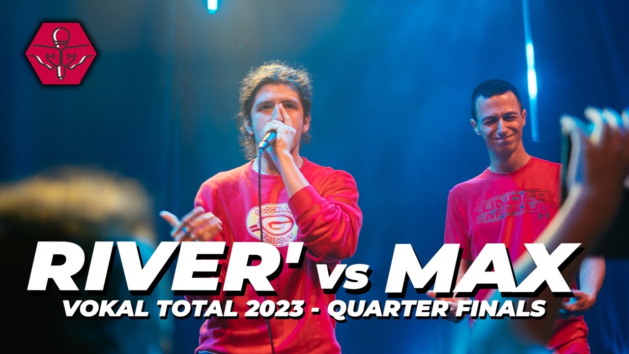 RIVER VS MAX | VOKAL TOTAL 2023 QUARTER FINALS | CROWD POV - YouTube