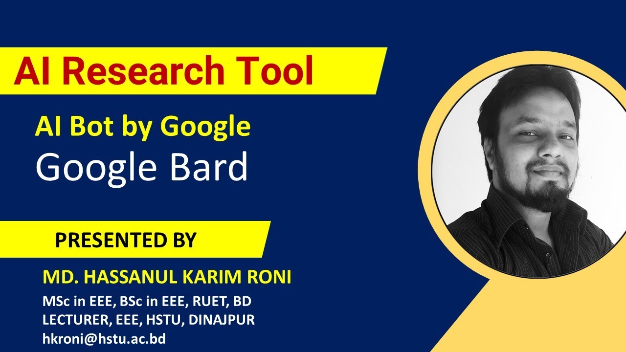 Google Bard - AI Bot by Google - YouTube