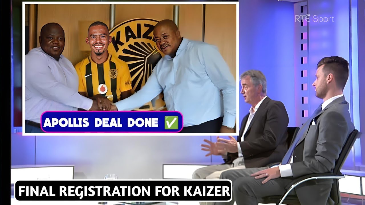 Oswin Apollis has 100% joined Kaizer Chiefs but it has yet to be ...