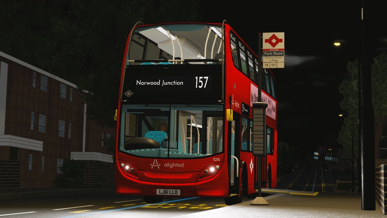 Croydon Redefined | Route 157 | New E400 Facelift engine sound - YouTube